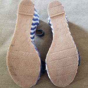BC Footwear | Shoes | Bc Striped Wedge Sandals | Poshmark